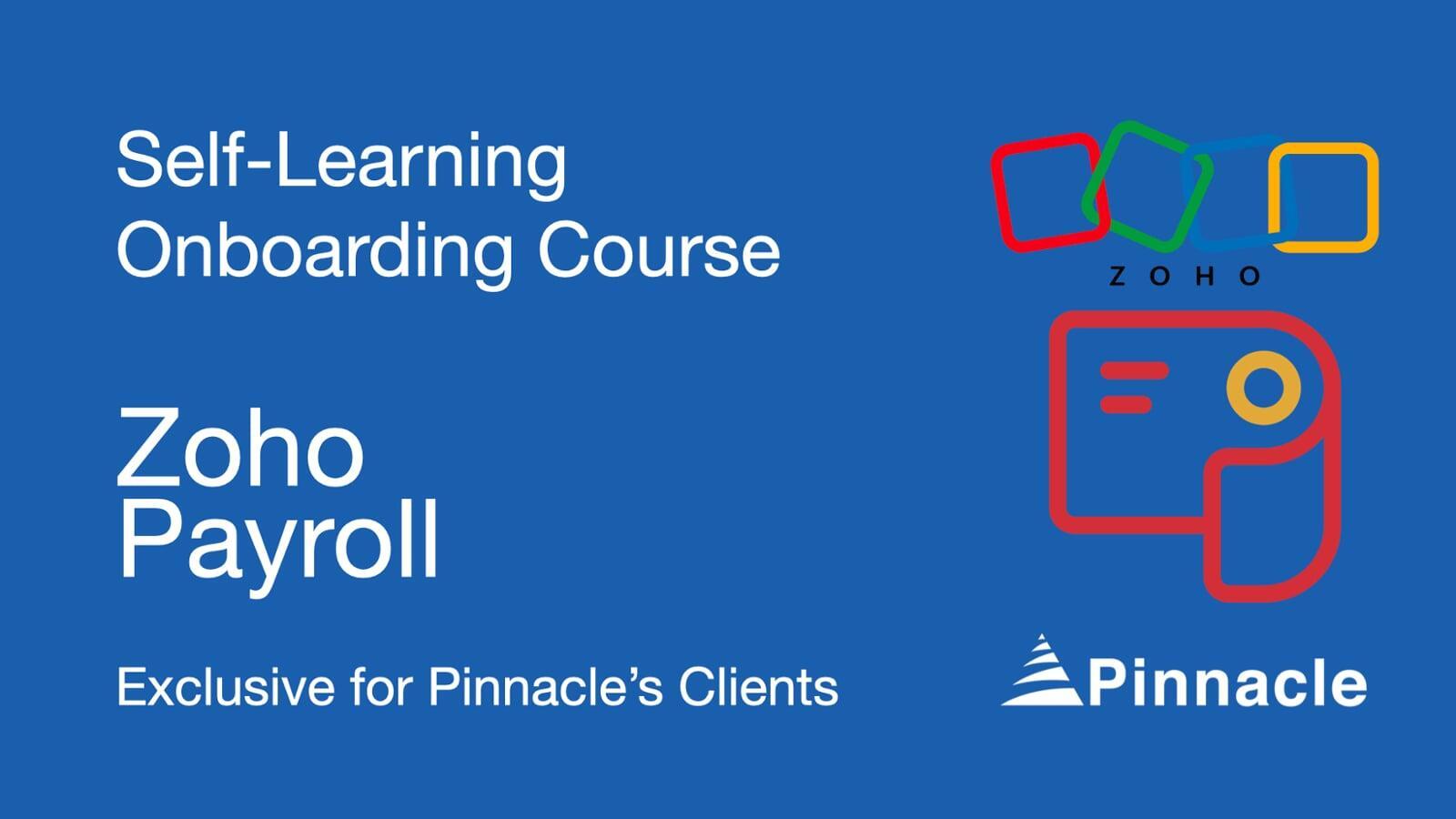 Free Zoho Payroll Course for Confident Payroll Management